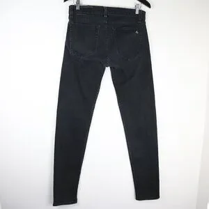 rag & bone | Jeans | Rag Bone Black Standard Issue Fit Skinny Leg Black ...